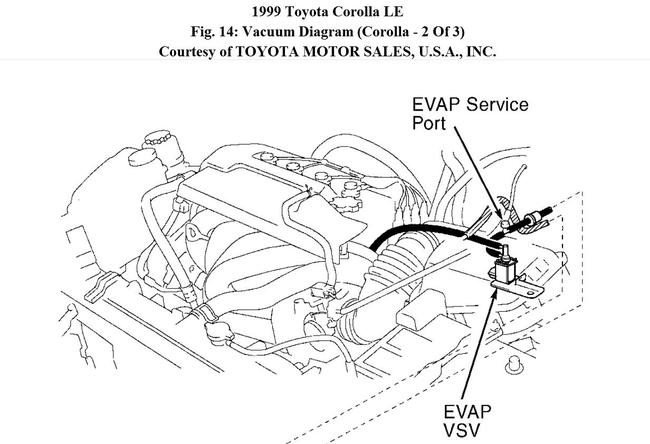 1999 Toyota Corolla P0446: My Check Engine Light Is on so I Had It...