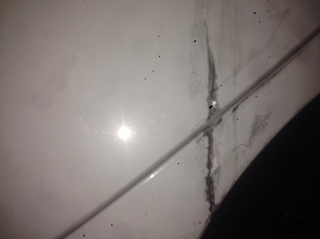 Big Gashes in Side of Car: Hi There, so I Was An Inch Too Close to...