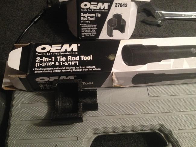 Inner and Outer Tie Rod Torque Values