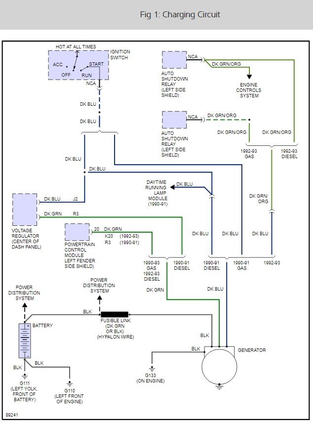 Voltage Regulator Location?: Battery Won't Charge. Just ...