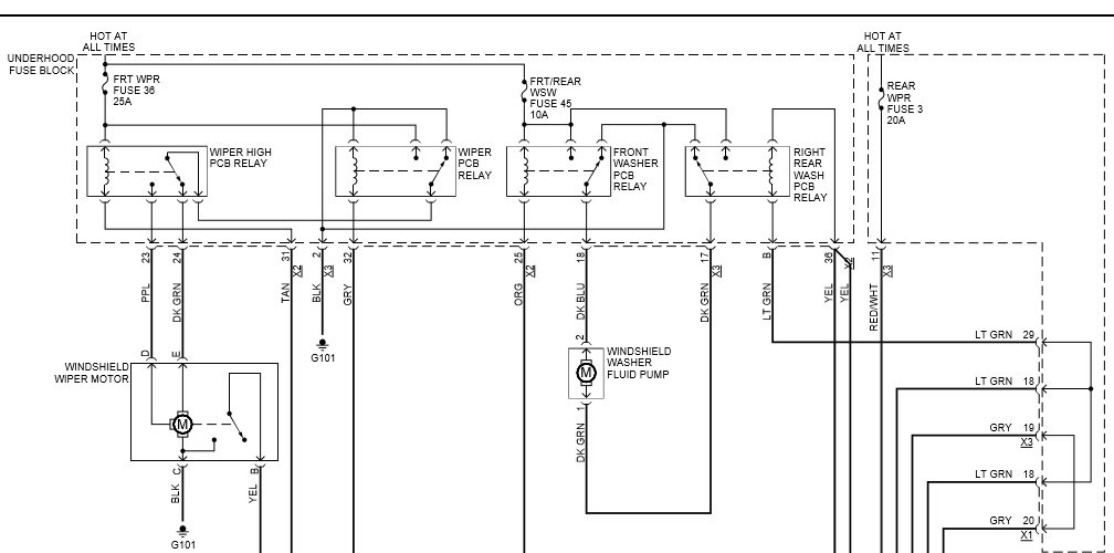 Rear Wiper Module Location: I Recently Replaced the Rear Wiper ...