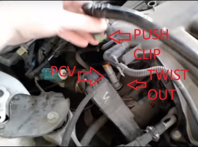 PCV Location?: Location of Pcv Valve on Ford Taurus 2005 3.0L 12 ...