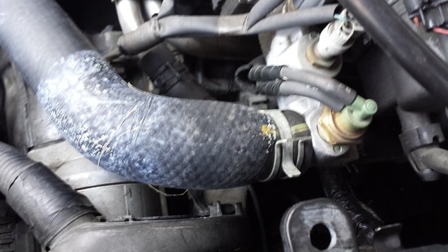 Swollen Radiator Hose: I Have the Car Listed Above It Is the GT ...