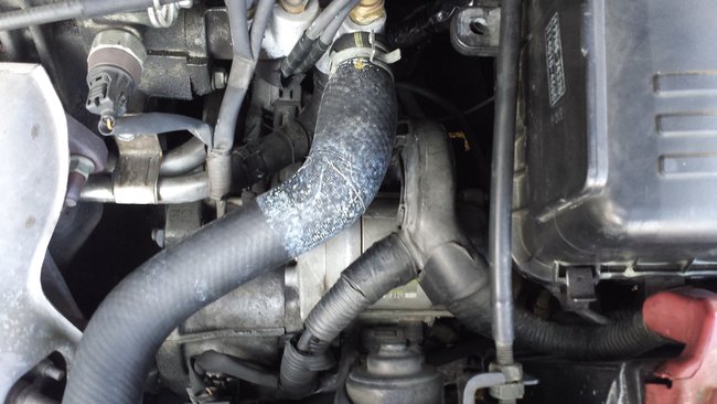Swollen Radiator Hose: I Have the Car Listed Above It Is the GT ...