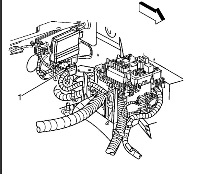 Where Is the Tac Module Located on the Throttle 2003 Silverado?