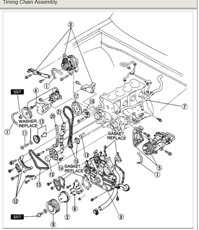 Timing Marks: Engine Mechanical Problem 4 Cyl Four Wheel Drive ...