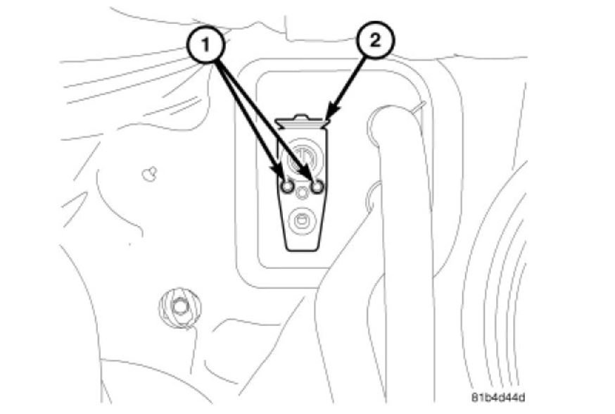 High and Low Side AC Port Locations?