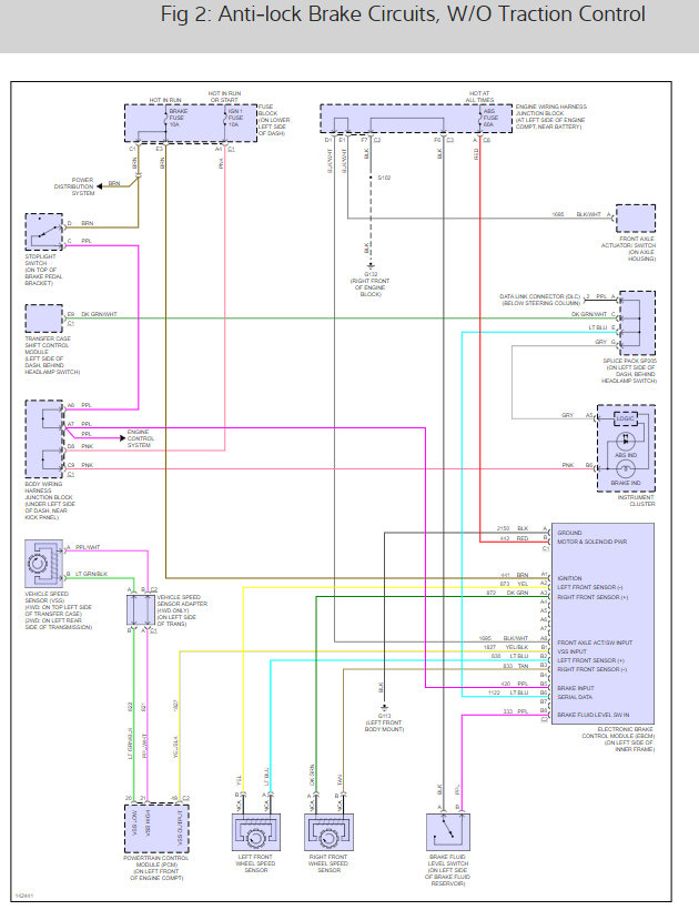 ABS Relay and Wiring Diagrams Please?: I Have a C0265 ABS Code.