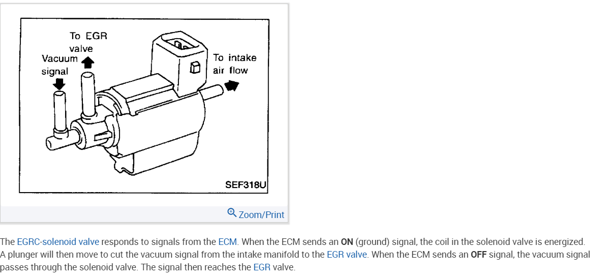 P1400 Code: I Recently Got a P1400 Code on My 2000 Nissan Altima ...