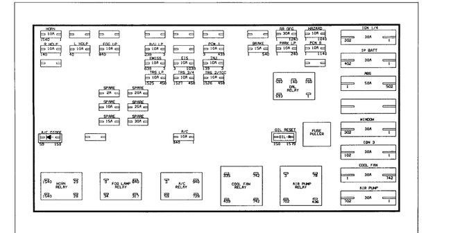 Fuse Diagram: My Running Lights Dash Lights Out. I Was Just ...