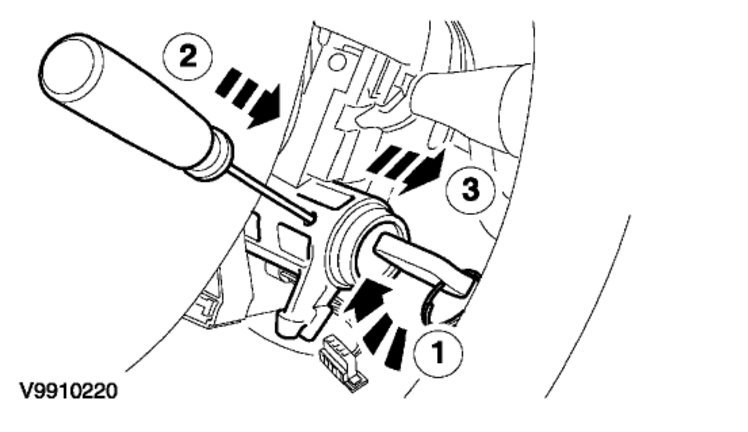 Ignition Switch: I Need to Remove the Ign. Sw. on My 94 Ranger. I ...