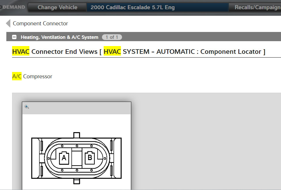 Need A/C Climate Control Color Pinout Diagram