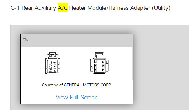 Need A/C Climate Control Color Pinout Diagram