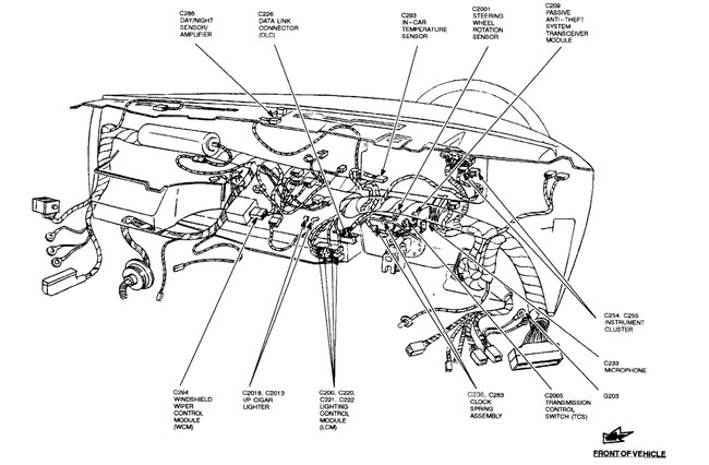 WHERE IS THE CONTROL MODULE FOR WIPERS LOCATED?