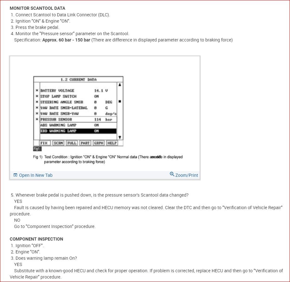ABS Pressure Sensor, Code C1235: the ABS Pump Stopped Sending ...