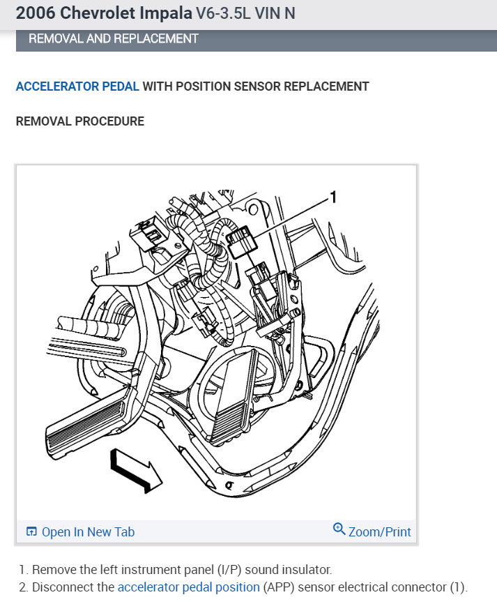 Throttle Position Sensor: How Do I Replace An App Sensor or ...