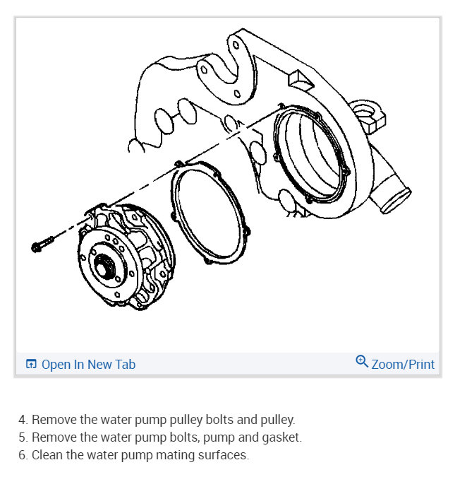 Water Pump Replacement: How Do You Install the Water Pump so the ...