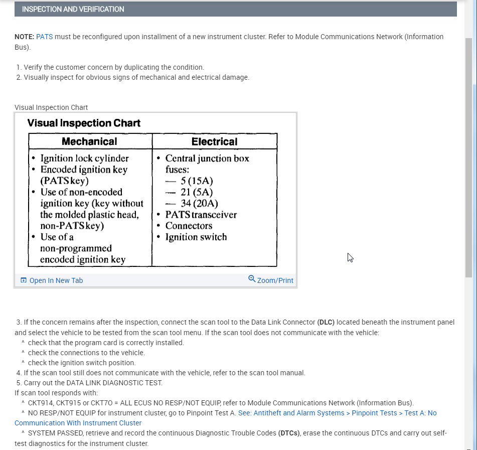 Bypass PATS Anti-theft System: Anti-theft Light Flashing on the ...