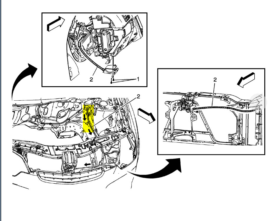 Hood Release Cable Installation: I've Got It Off but Can&...