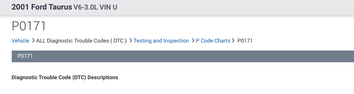 Engine Stalls at Idle?: Codes, P1309, Po102, Po141, Po171, Po174,