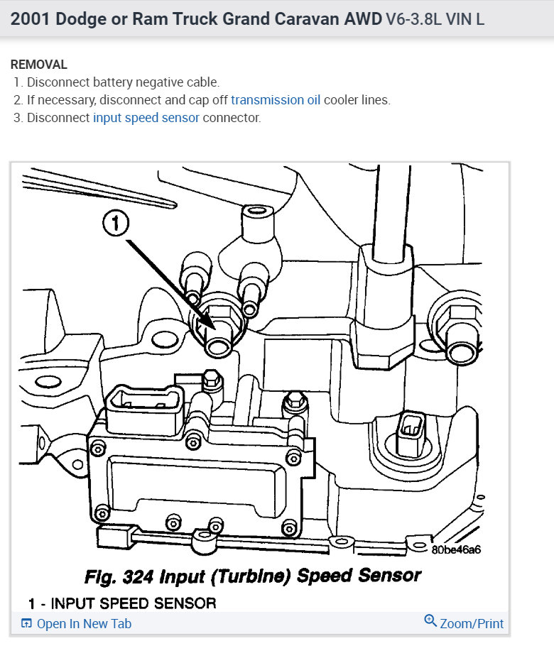 Input Shaft Speed Sensor Location? I Need to Replace It