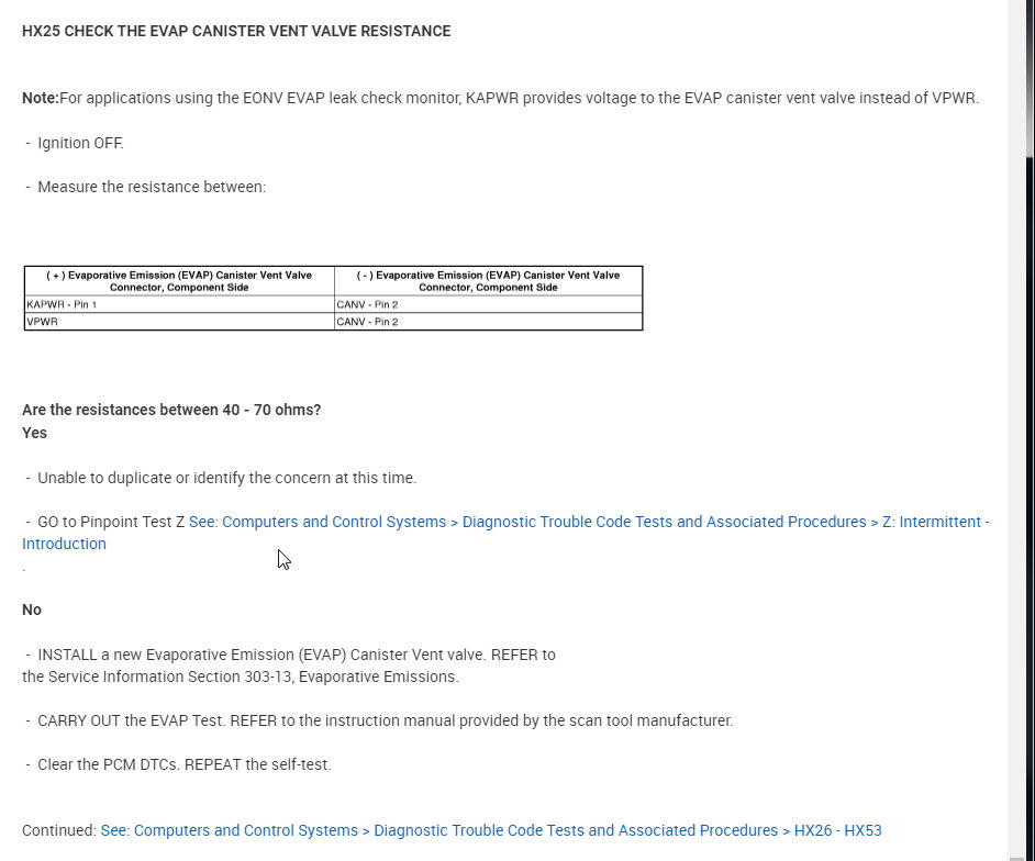 Trouble Codes PO446 and PO453: PO446 & PO453.