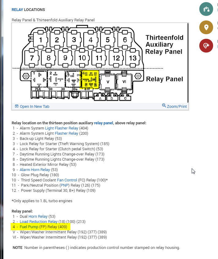 Fuel Pump Relay Location: Where Is the Fuel Pump Relay?