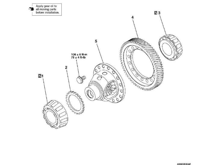 Front Differential Exploded Diagram Needed: Hi, Could You Please ...