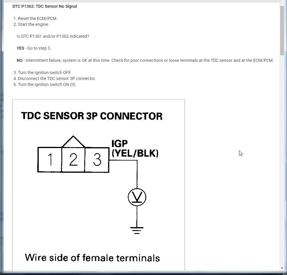 TDC Sensor Failure: Engine Swap and 2 TDC Sensors Show Failure.