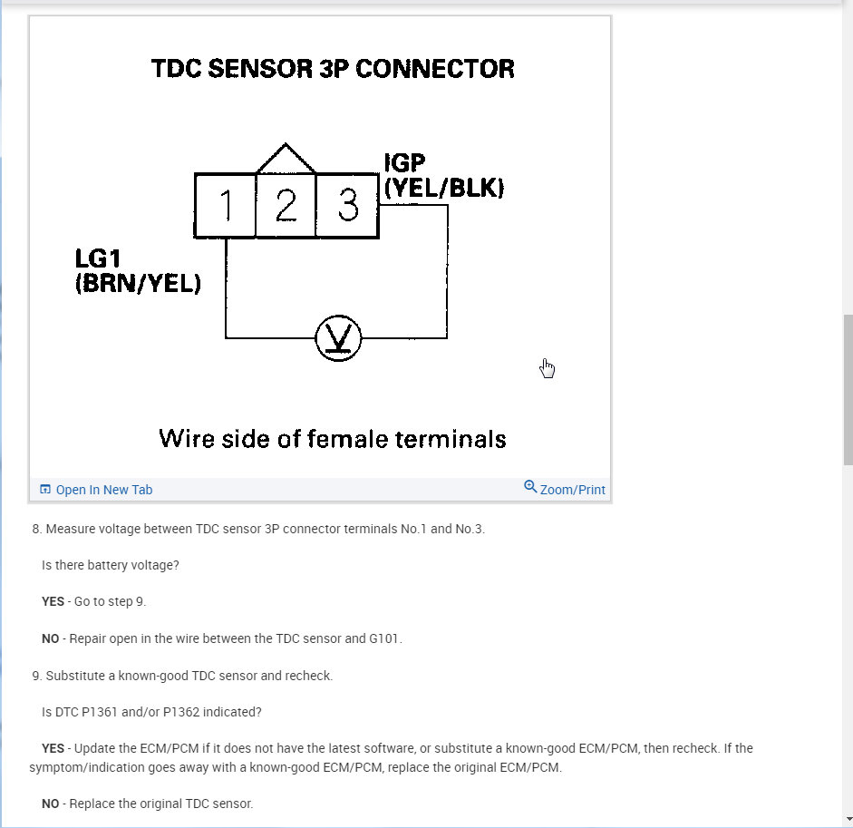 TDC Sensor Failure: Engine Swap and 2 TDC Sensors Show Failure.