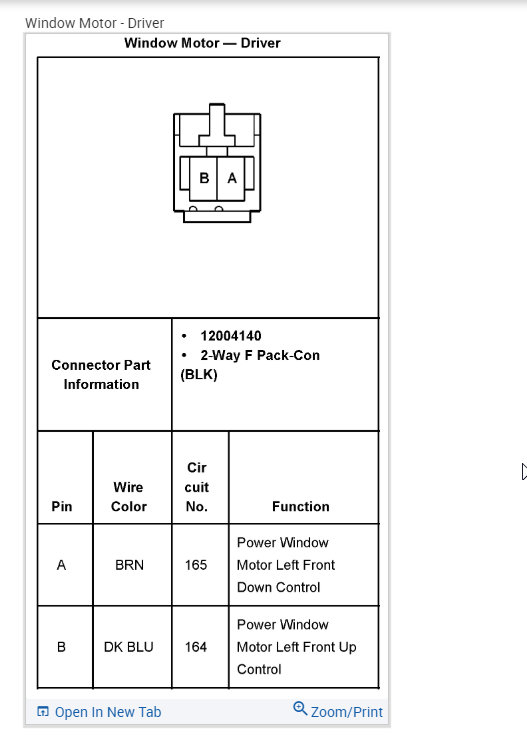 Power Window Diagram: 2 Door Center Console Mounted Window Switch...