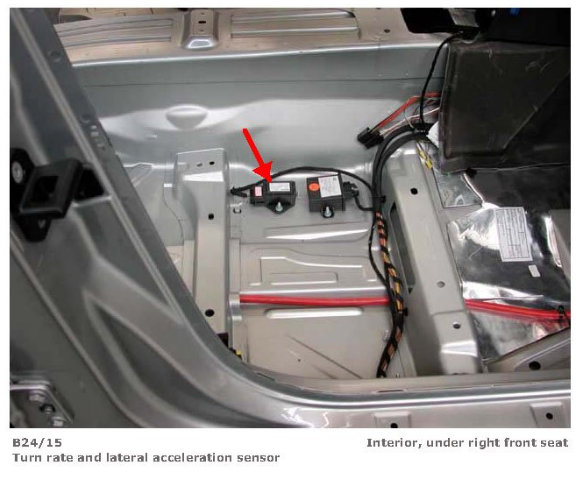 Yaw Rate Sensor Location: Need to Replace the Yaw Rate Sensor and ...