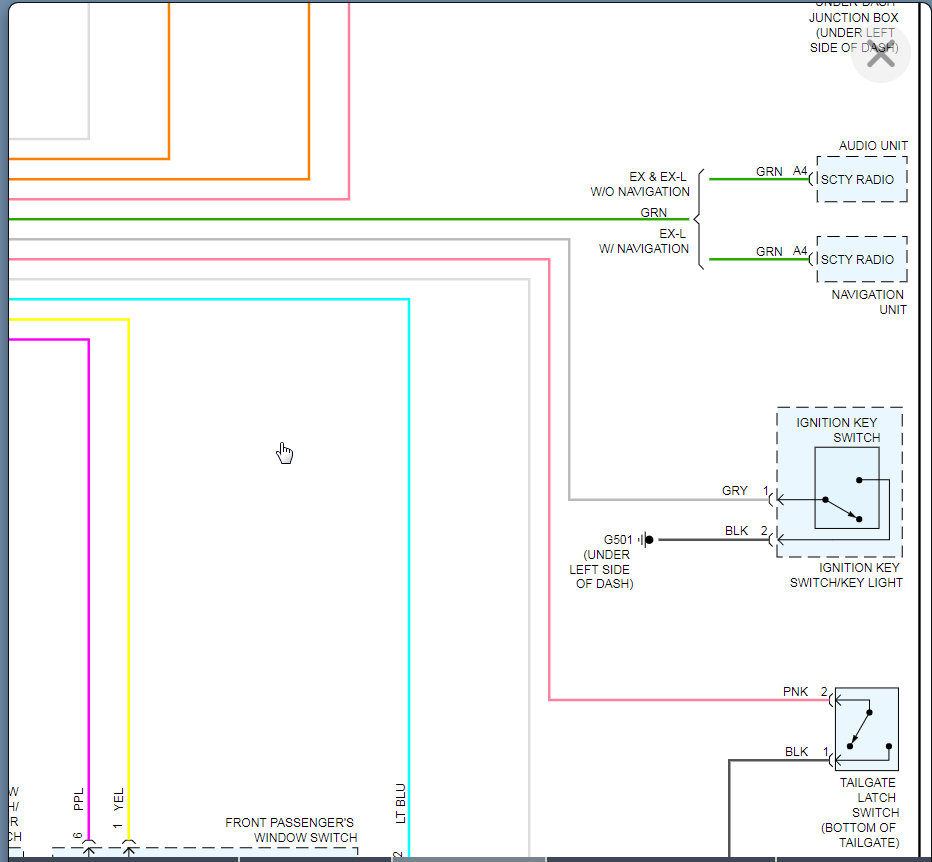 Rear View Mirrors Wiring Diagram: Hello Everyone, I Need the ...