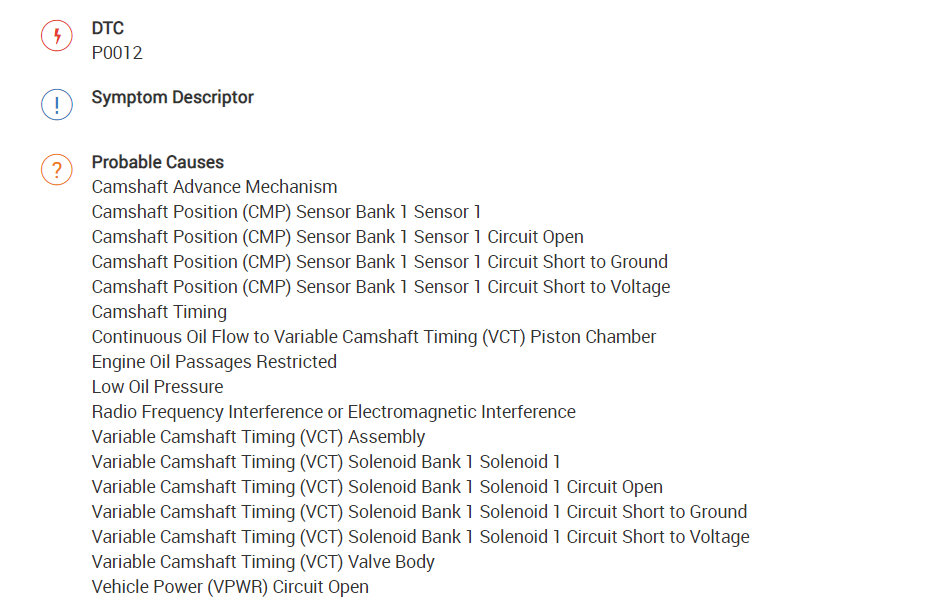 Engine Camshaft Position Sensors, Code P0012: What Side Is Bank 1...