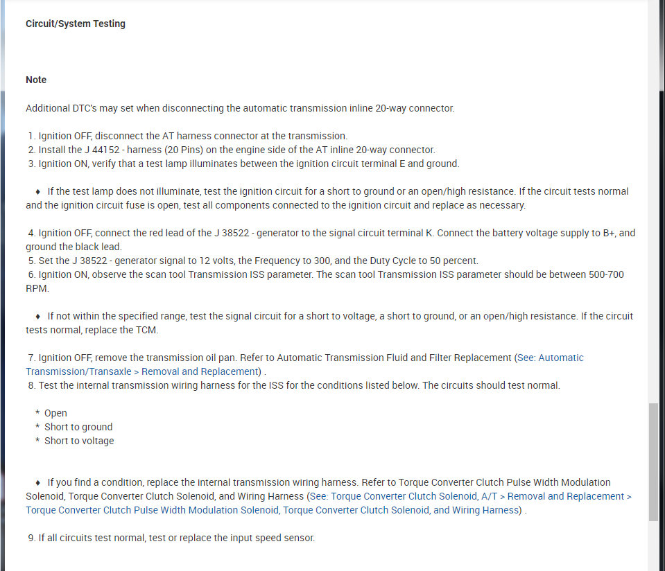 Wiring Diagrams for Transmission and the TCM Control Module?