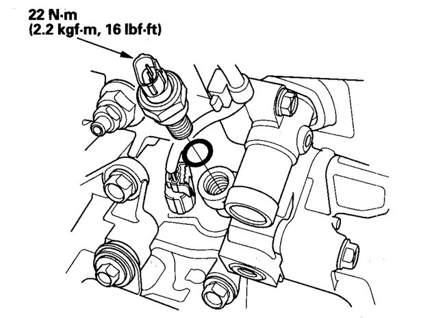 Code P2647, Pressure Sensor and the Rocker Arm Sensor Location ...