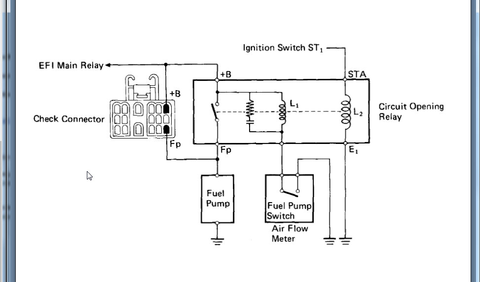 EFI Relay Location?: Has Spark but Fuel Pump Has No Voltage and ...
