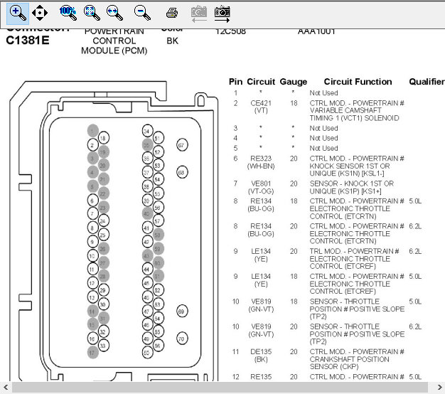 Code P2107, Location of Crank Sensor Needed