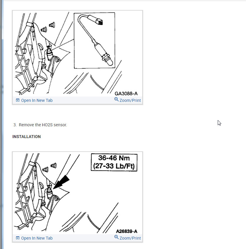 O2 Sensor Location?: the 02 Sensor Located at the Passenger Side ...