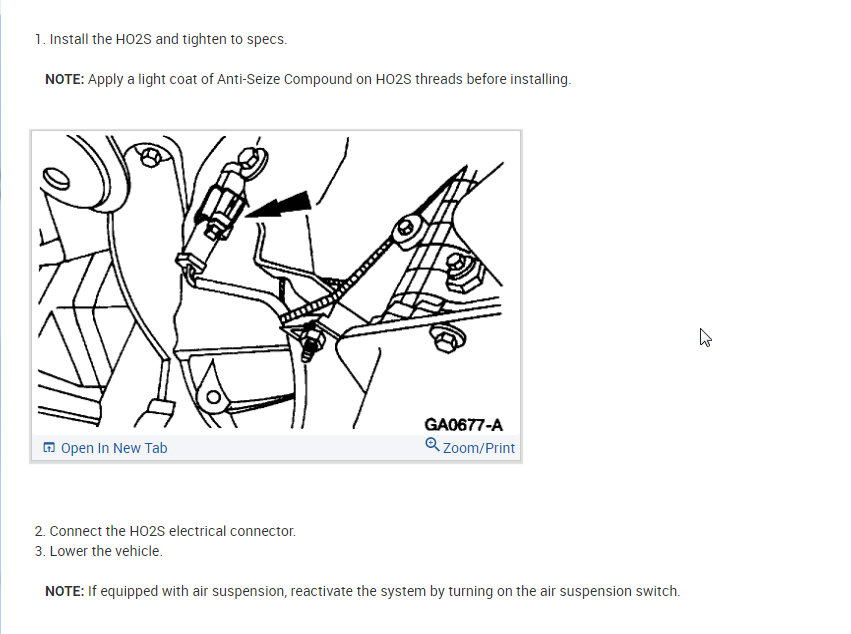 O2 Sensor Location?: the 02 Sensor Located at the Passenger Side ...