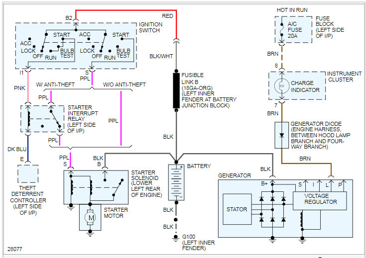 Intermittent and Low Voltage on Alternator Exciter Wire