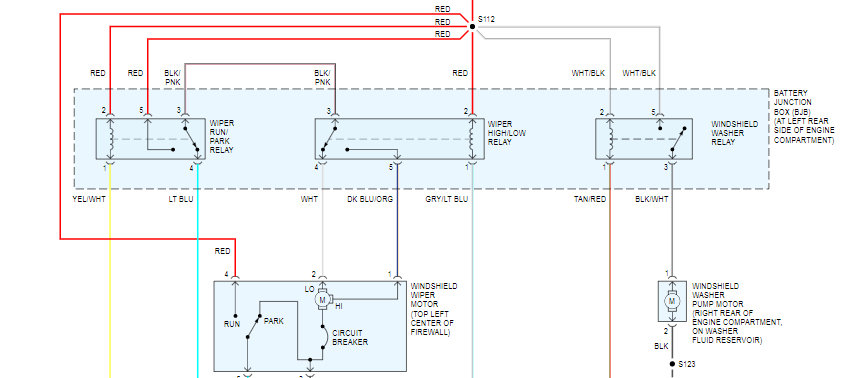 Wiper Relay Location: Where Is the Wiper Relay for the Wiper Motor...