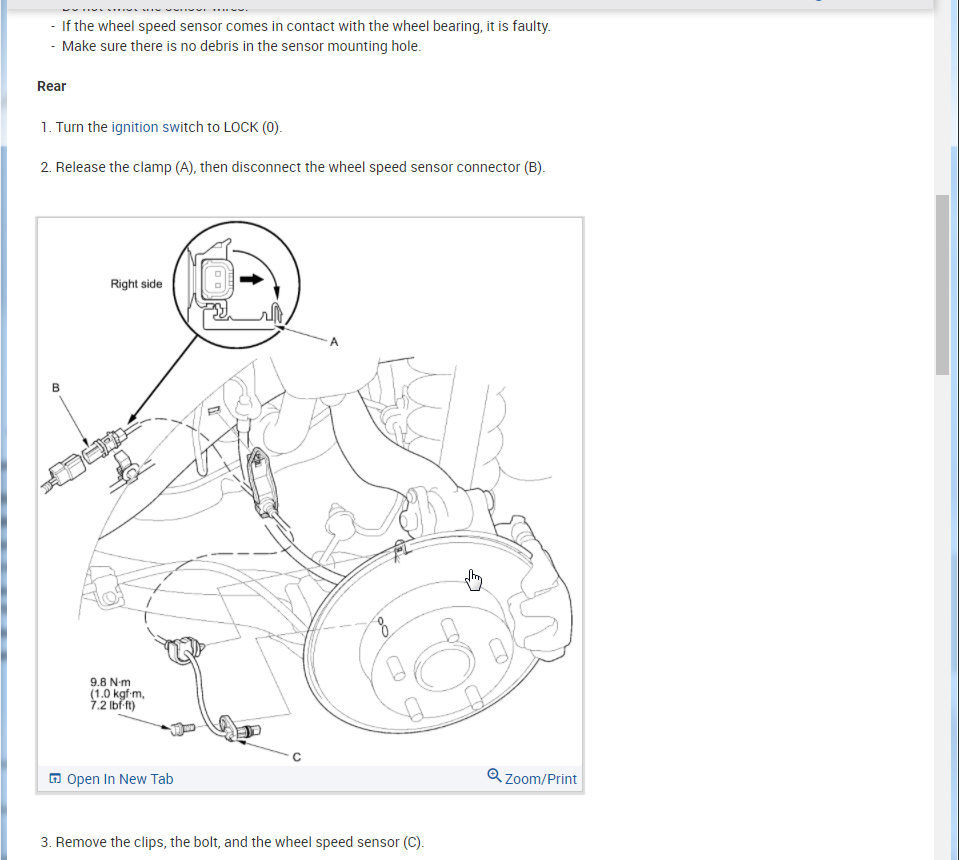Right Front Sensor but Don't Know How to Change It