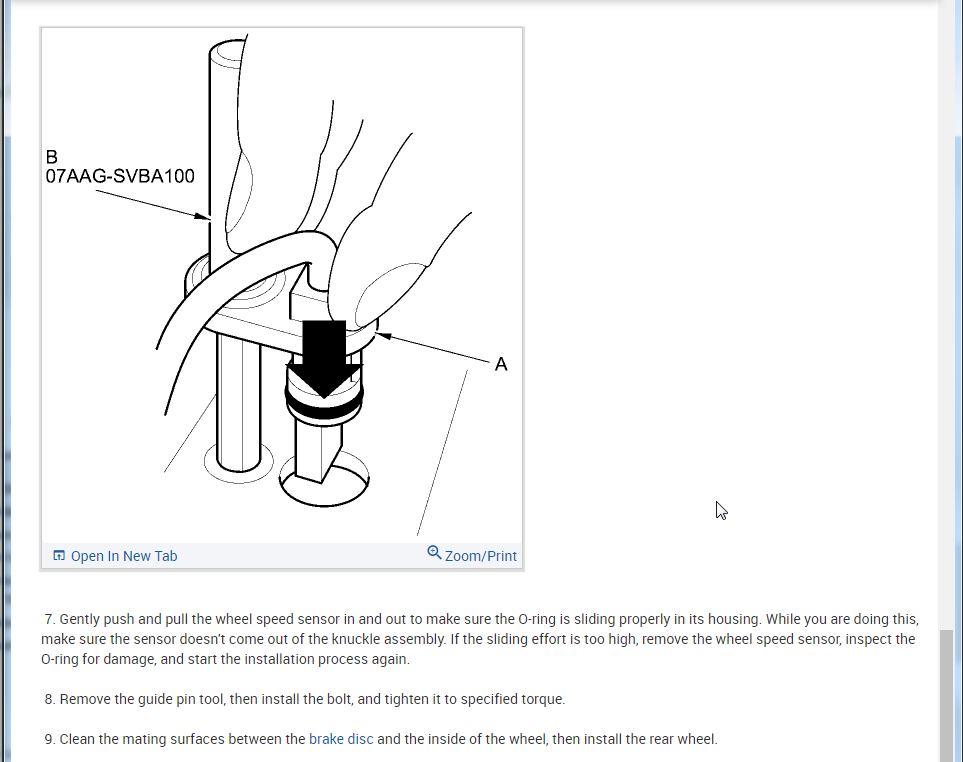 Right Front Sensor but Don't Know How to Change It