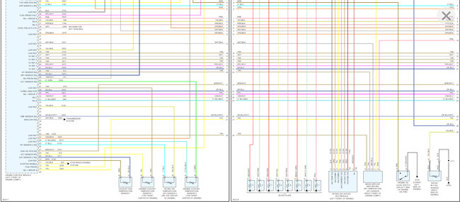Wiring Diagrams for Transmission and the TCM Control Module?