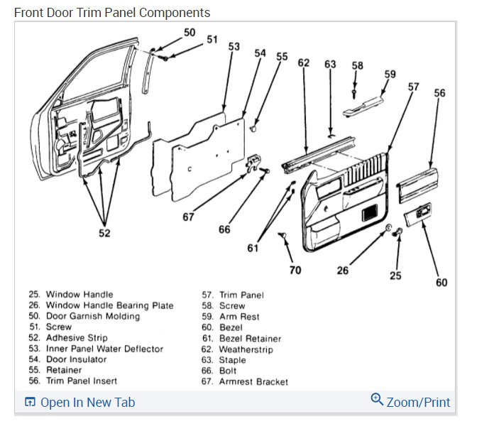 Driver Side Window Replacement Diagram Needed: I'm Trying ...
