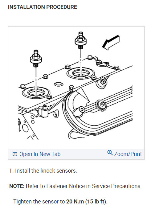 Knock Sensor Location I Need to Replace Them