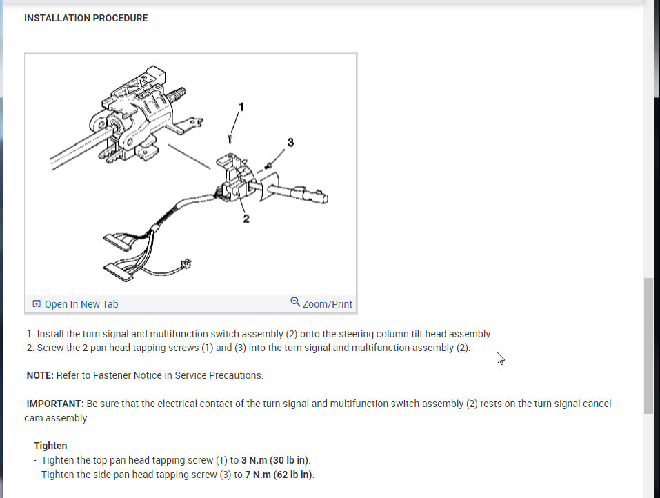 Multi Function Switch Replacement?: I Believe the Wires That Go to...