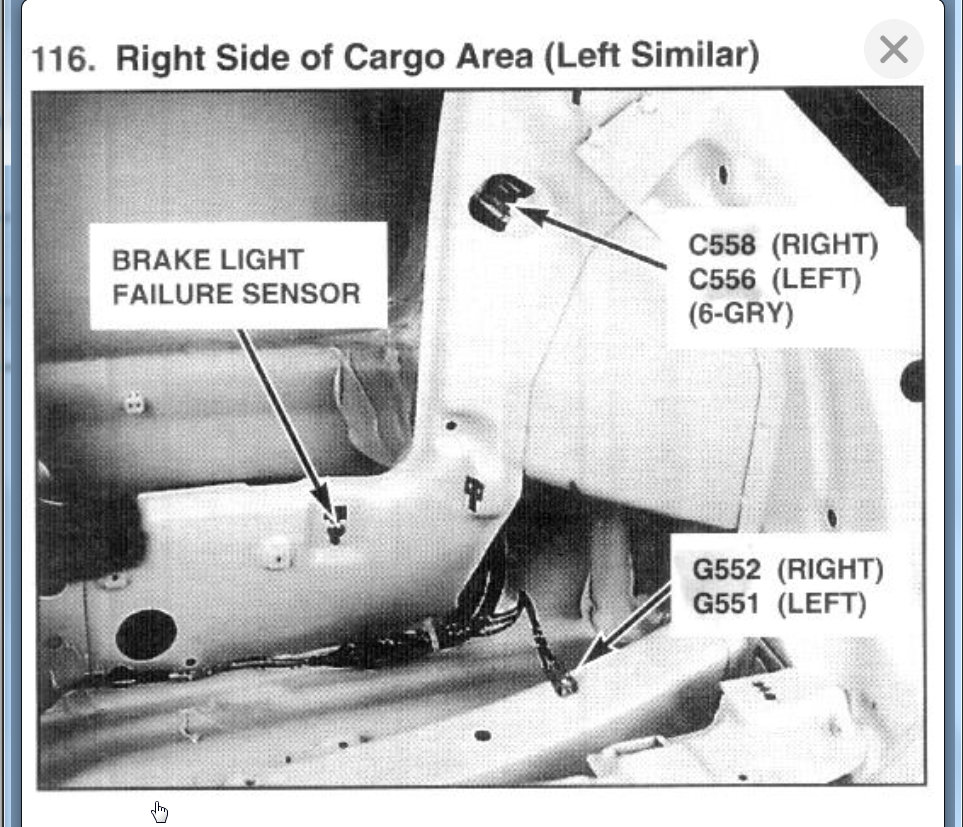 Stop Lamp Failure Sensor Location: I Need to Replace Stop Lamp ...