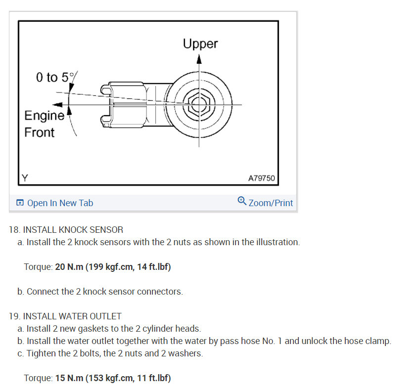 Code P0328 - Knock Sensor?: Engine, VSC and Trac Dash Lights ...